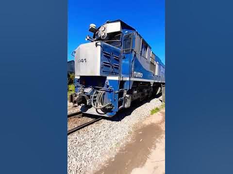 GT22 4641 DE VOLTA AO TRECHO ESTACIONADA EM PELOTAS/RS #shorts #locomotive #ralway #trem # ...