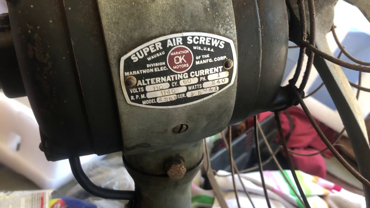 Super air screw pedestal fan part 2 - YouTube