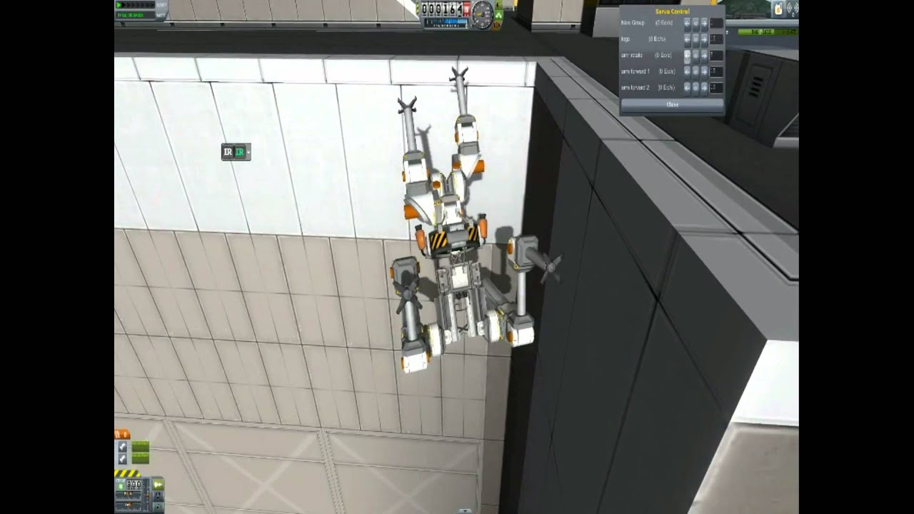 KSP - MechWarrior walker 4 Climber Mech - YouTube