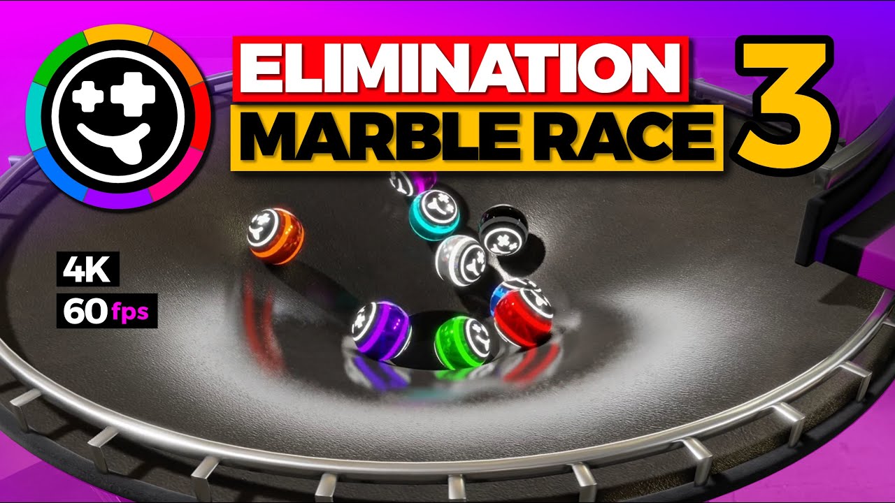 Marble Race 3 | #marbles #marblerace #asmr #marblerun #physics ...