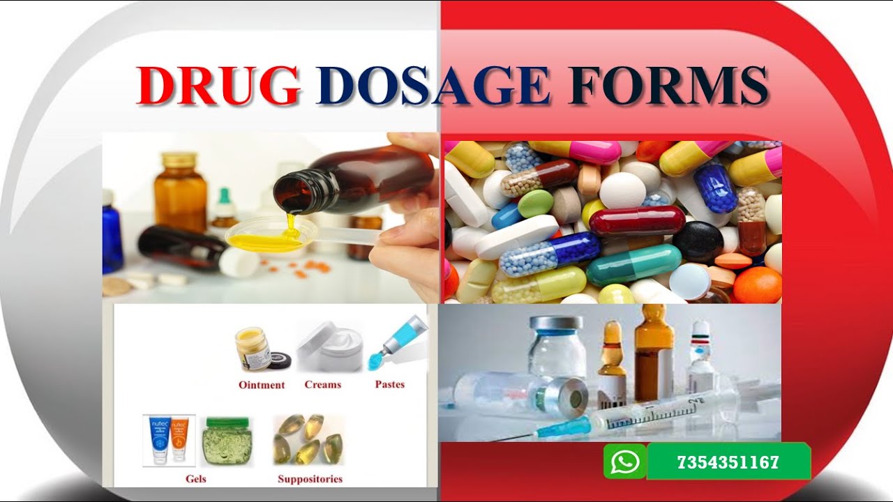 Dosage Form, Classification of dosage form with examples #PEB #gpat # ...