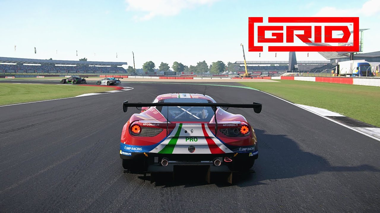 Ferrari 488 GTE Silverstone UK Race ''GRID 2019'' - YouTube