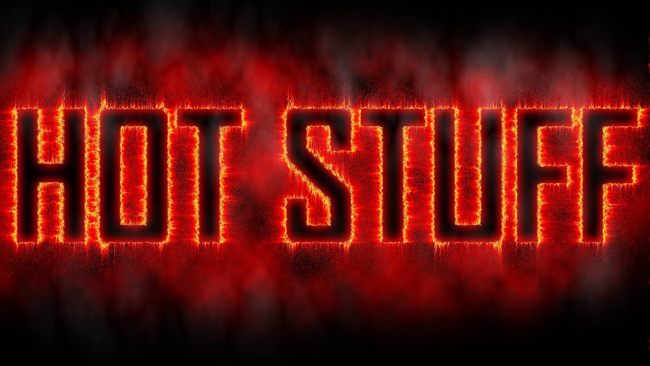 In Photoshop CC 2015: Showing how to Cceate Sizzling Hot text ...