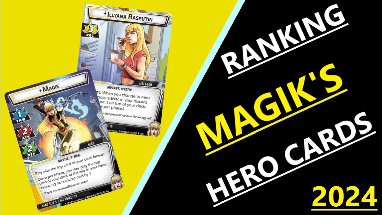 2024: Magik's Hero Cards Ranked - YouTube
