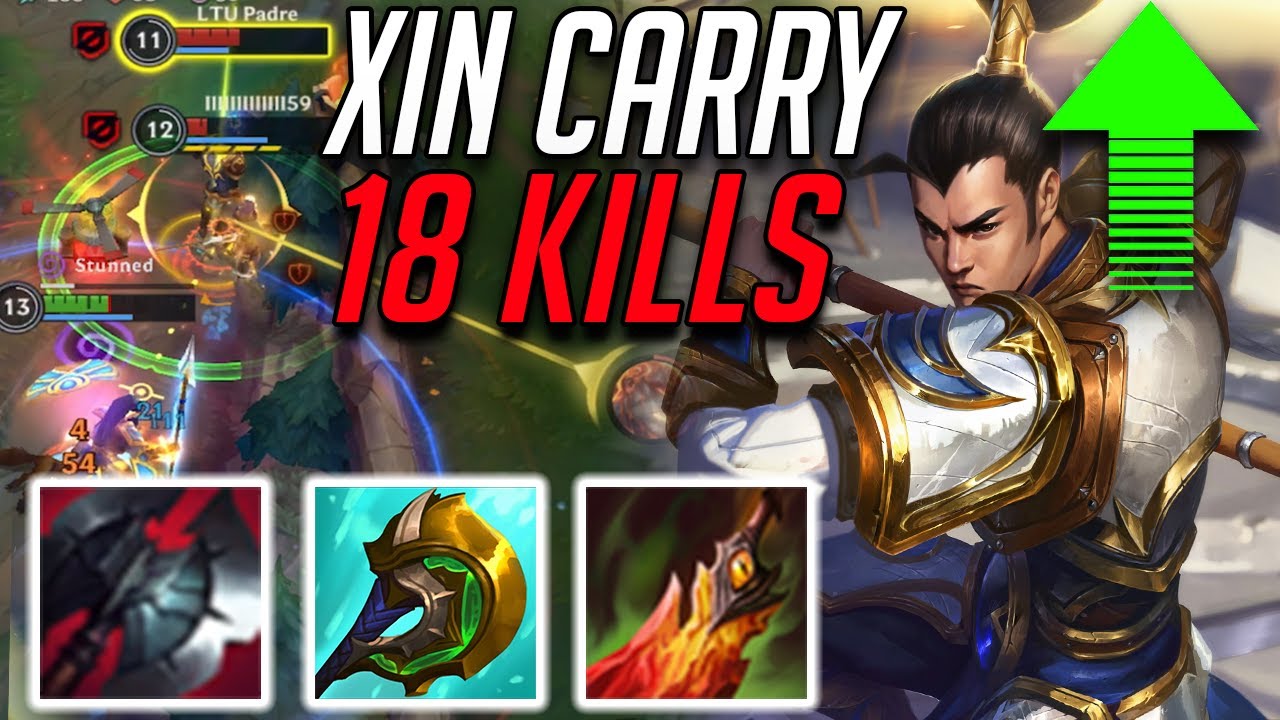WILD RIFT XIN ZHAO BEST BUILD NEW PATCH 3.1 - CRAZY HARD CARRY - YouTube