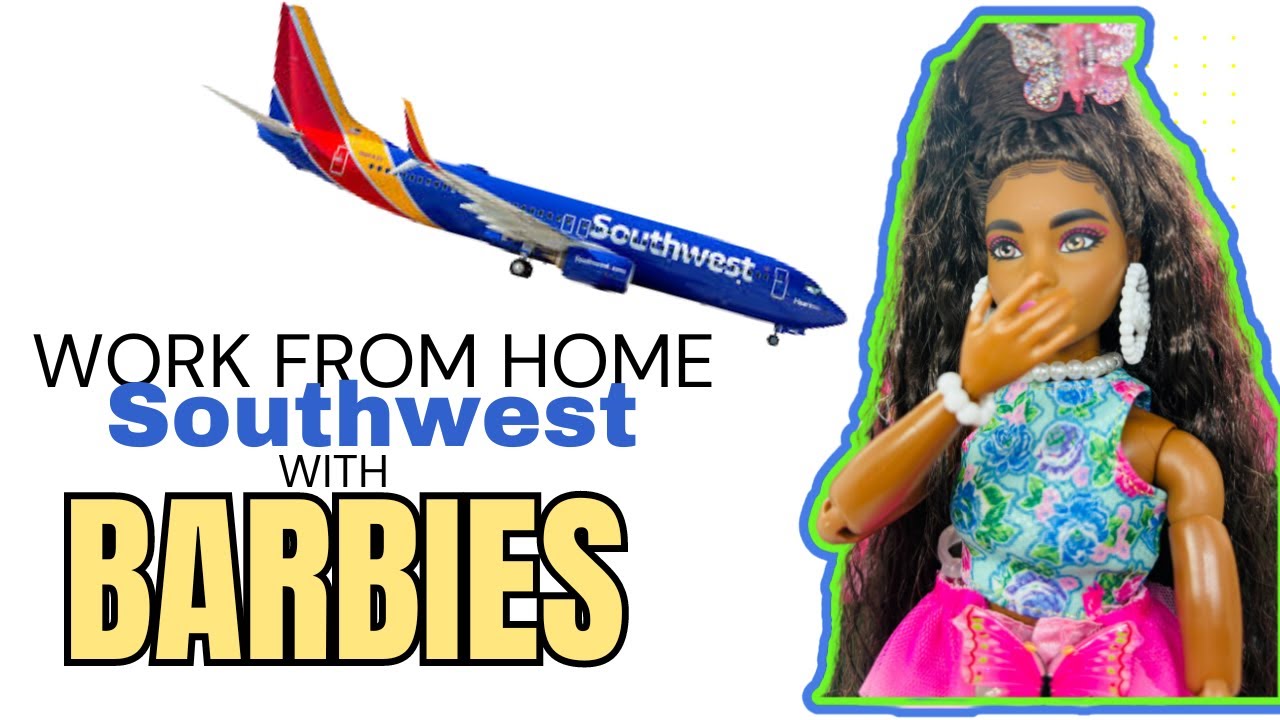 Remote new Barbie collection, work at home - YouTube