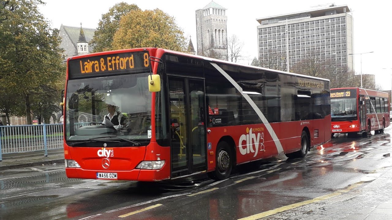*Kickdown* Plymouth citybus 89 - WA56 OZO Mercedes-Benz Citaro - YouTube