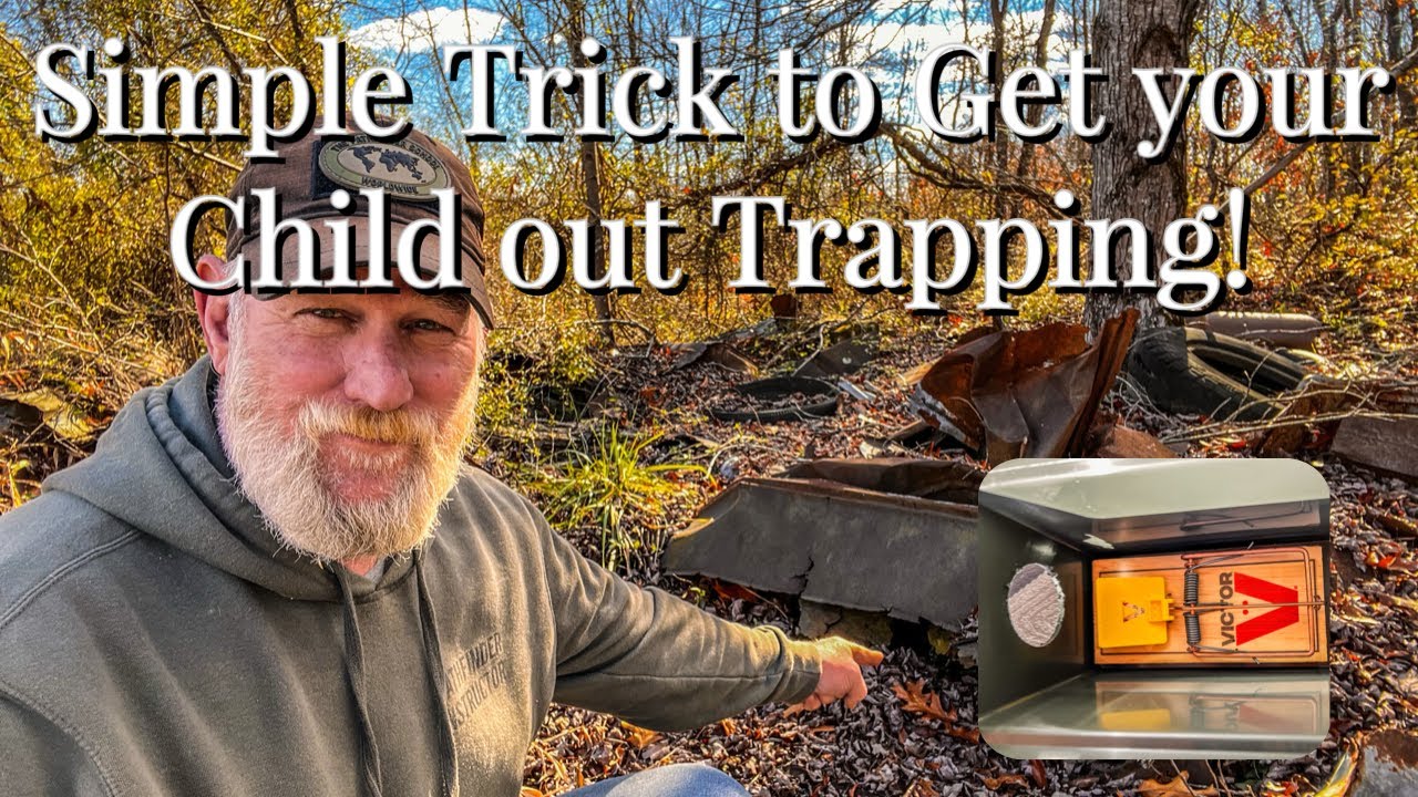 Simple Trick to get your Child out Trapping. Ammo box Weasel Sets with ...