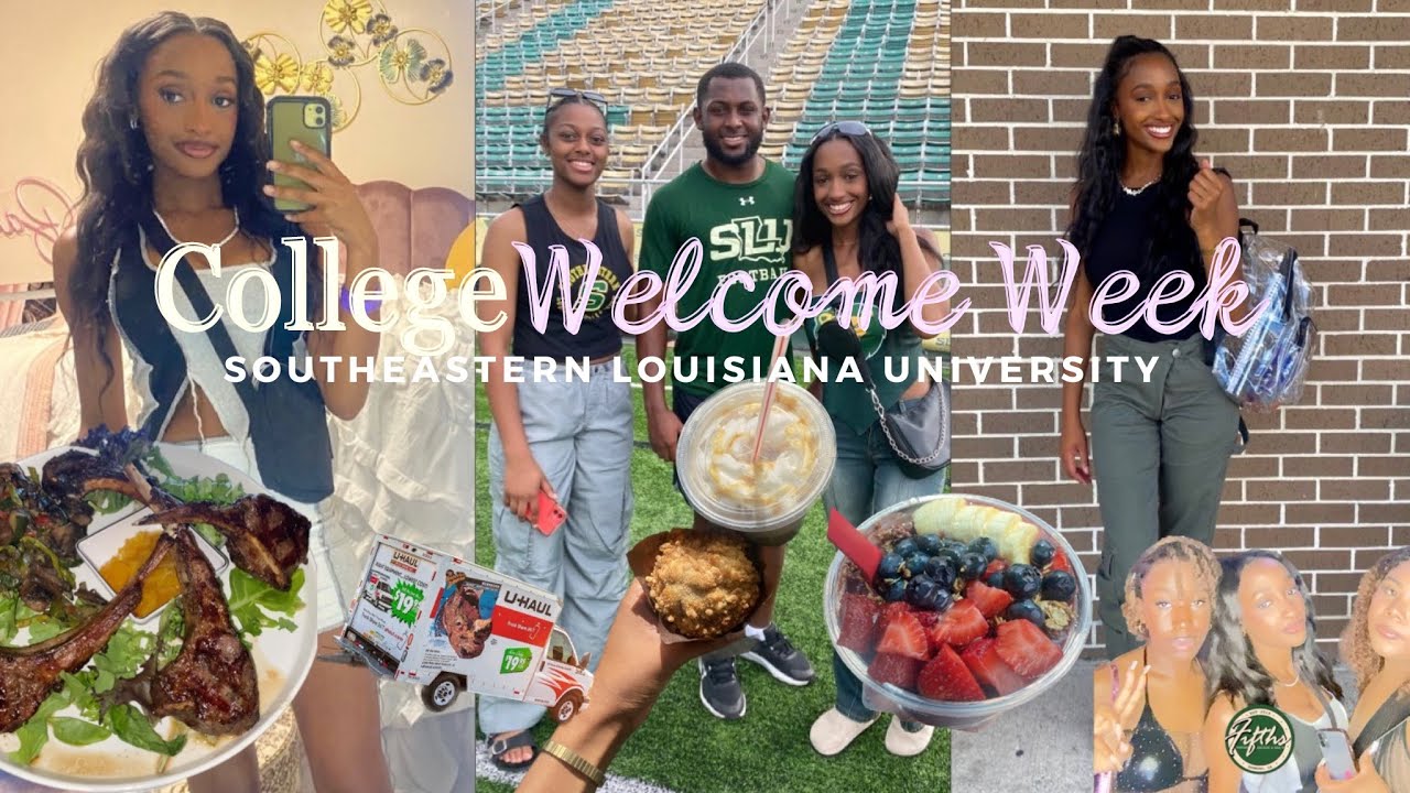 College Welcome Week/ Move In Vlog - YouTube