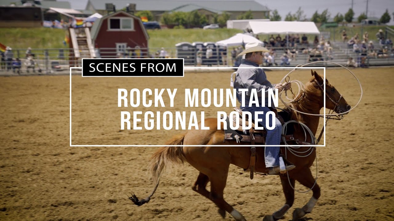 SCENES FROM | 40th Rocky Mountain Regional Rodeo - YouTube