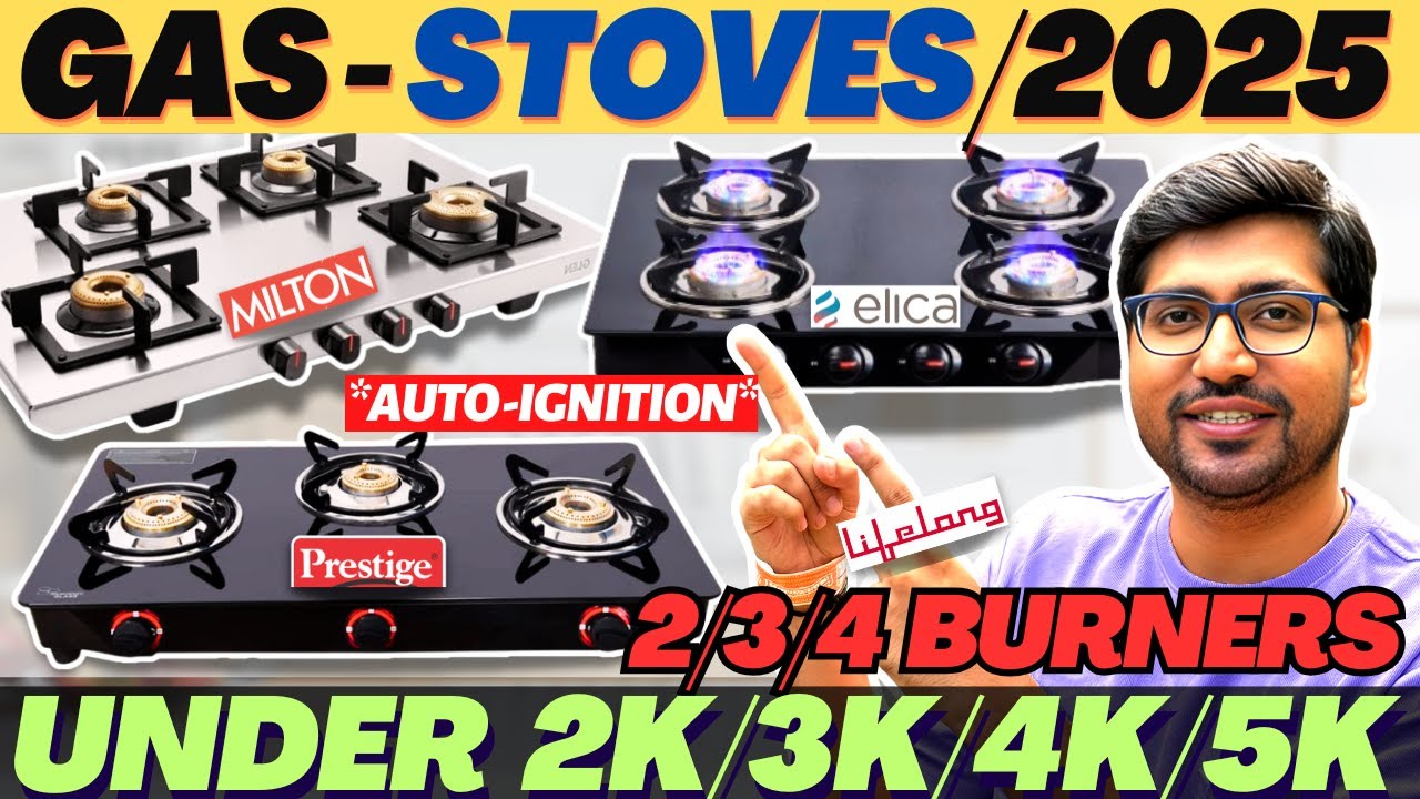 TOP 5🔥Best Gas Stove 2024🔥Best Cooktop In India 2024🔥Best 2,3,4 Burner ...