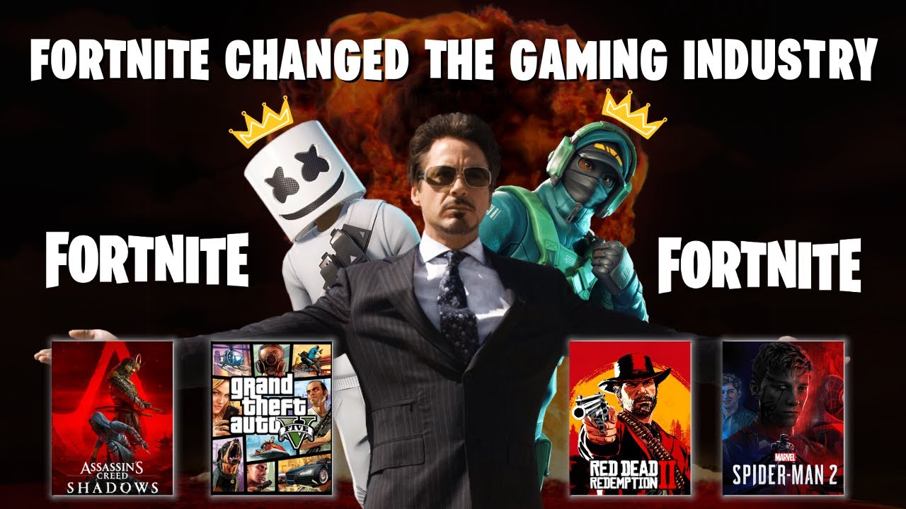 How Fortnite Changed The Gaming Industry - YouTube