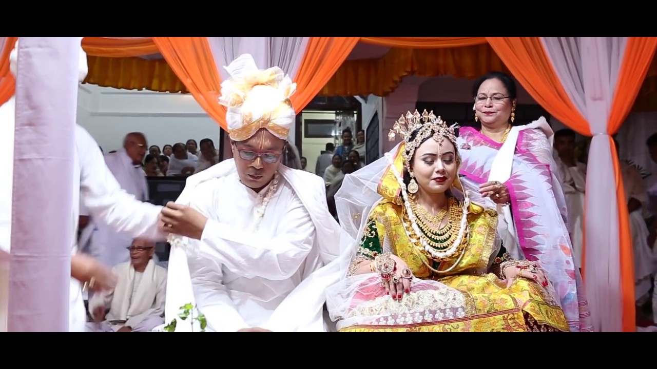 JOYBISHNU WEDS MANDAKINI TEASER MANIPURI WEDDING VIDEO 2017 - YouTube