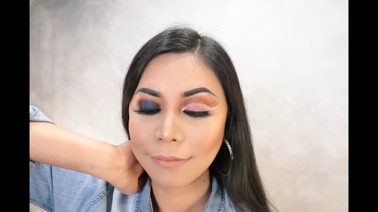 TWO TONED EYESHADOW MAKEUP LOOK - YouTube