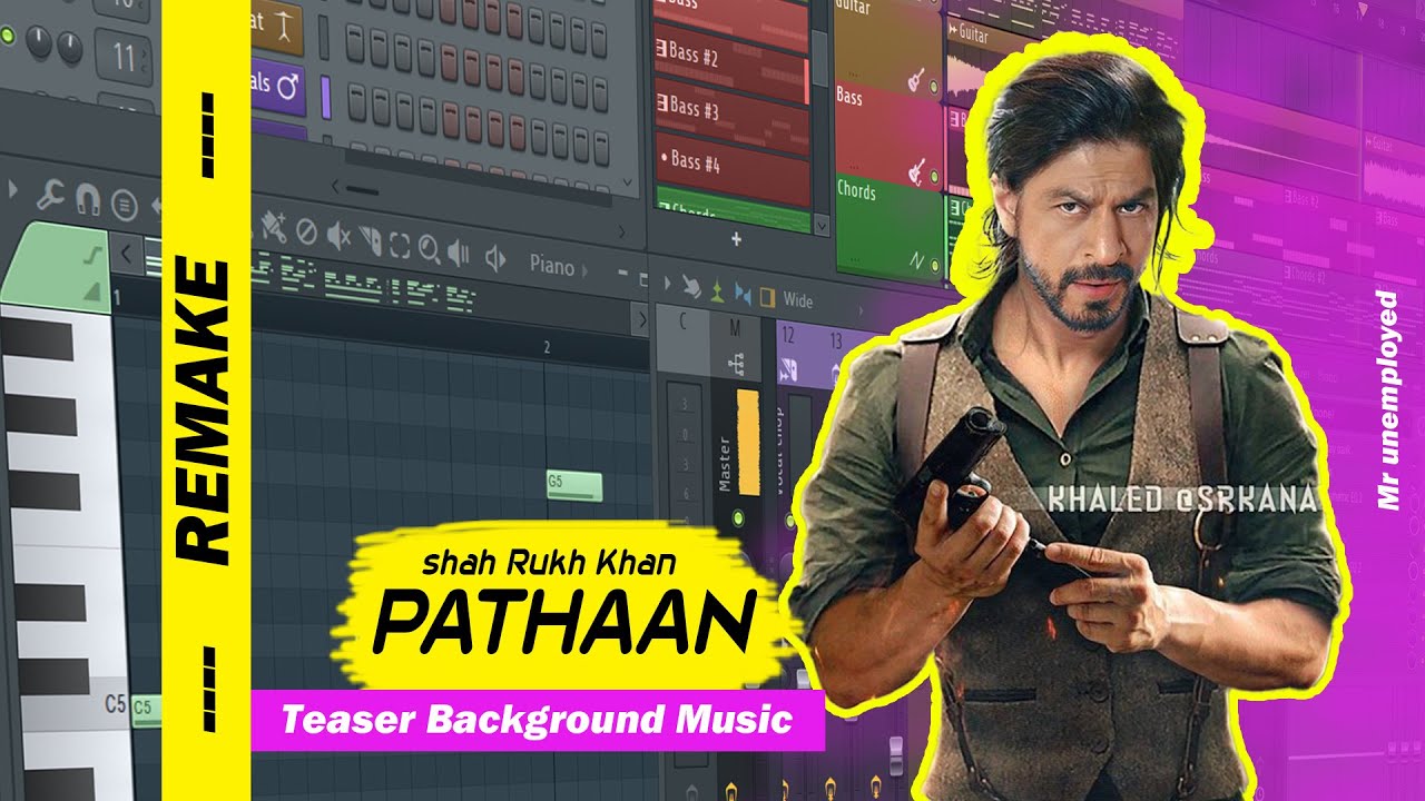 Pathaan Remake background music | breakdown in #flstudio # ...