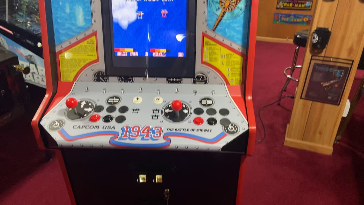 1943 capcom arcade game, fully restored! - YouTube