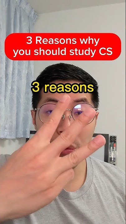 3 Reasons why you should study computer science 👨🏻‍💻 #computerscience # ...