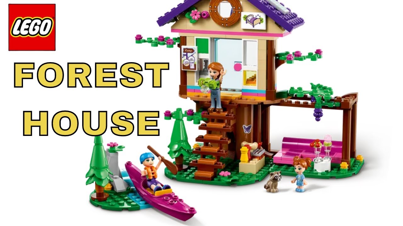 LEGO 41679 Friends Forest House Speed Build Review - 2021 Summer ...
