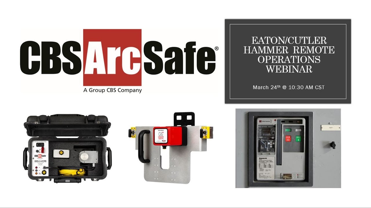 CBS ArcSafe® Operations of Eaton/Cutler Hammer Style Switchgear - YouTube
