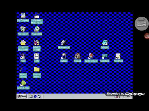 Windows 98 simulator - YouTube