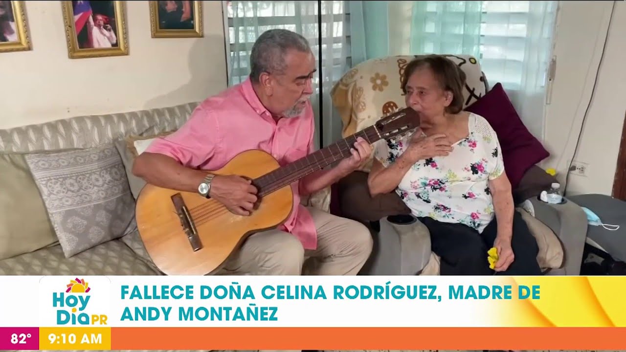 Fallece doña Celina Rodríguez, madre de Andy Montañez - YouTube