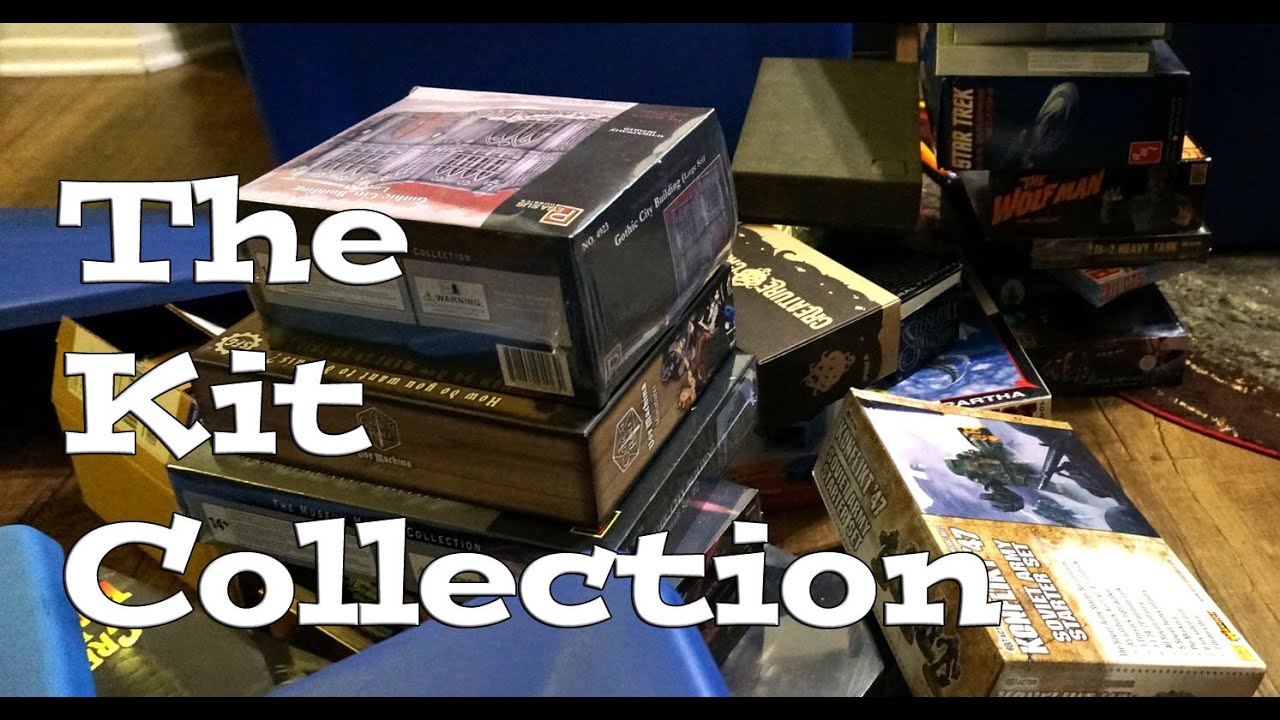 Model Kit & Boxed Miniature Collection - YouTube