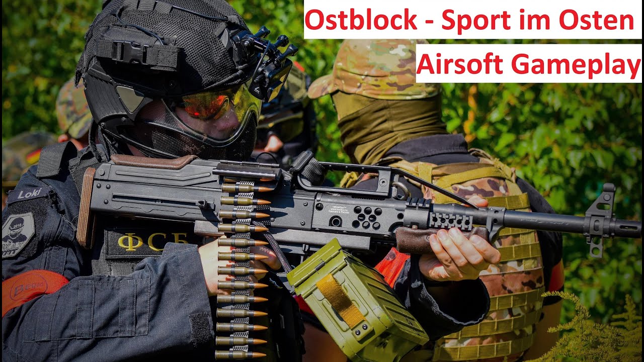 Ostblock - Sport im Osten - Airsoft Gameplay - YouTube