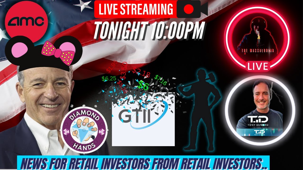 AMC LIVE DISCUSSION, GTII DOWN, COSM? TONY DENARO AND MASS DISCUSS DRS ...