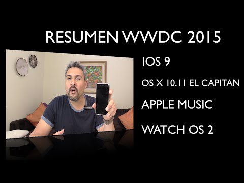 Resumen evento Apple WWDC 2015 - iOS9, OSX 10.11 El Capitan, Watch OS2 - YouTube
