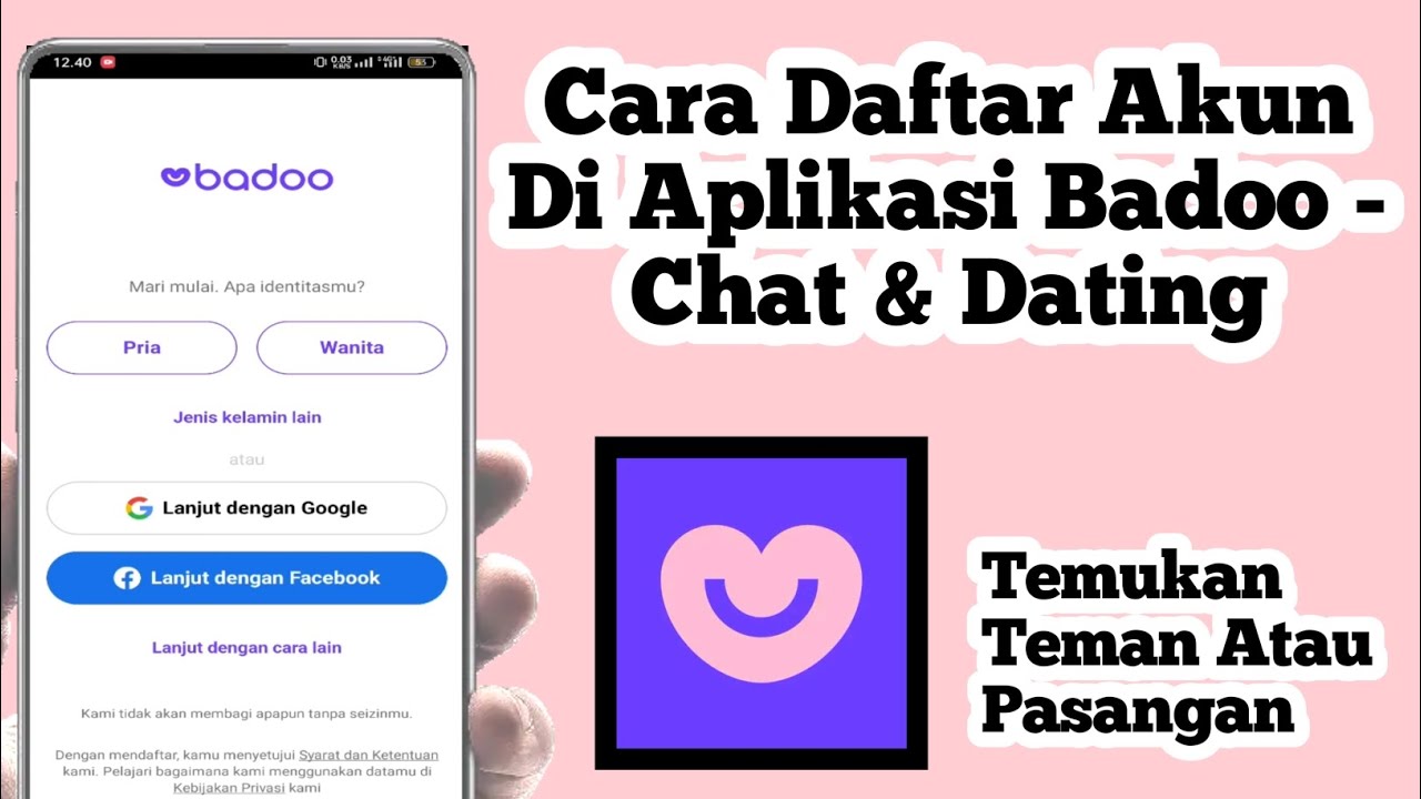 Cara Daftar Di aplikasi Badoo | Cara Login Di Aplikasi Badoo - YouTube