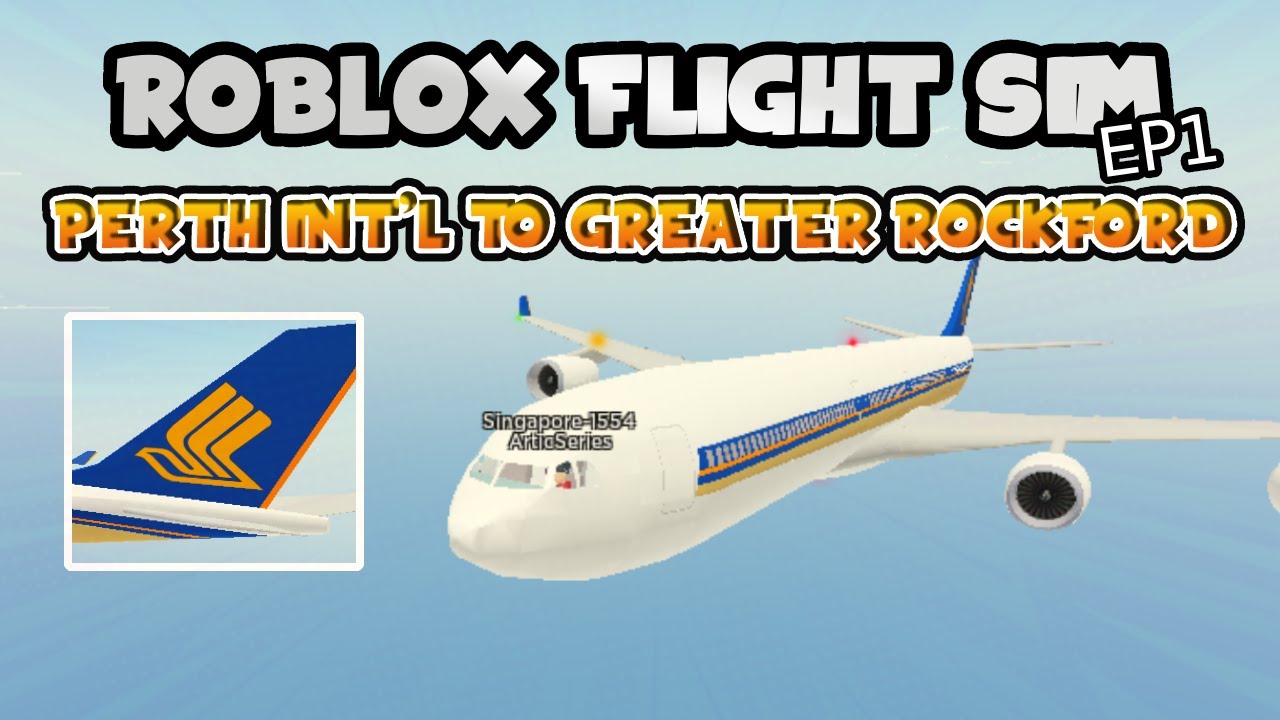Flying from Perth Int'l to Greator Rockford Airport (Roblox PTFS) - YouTube