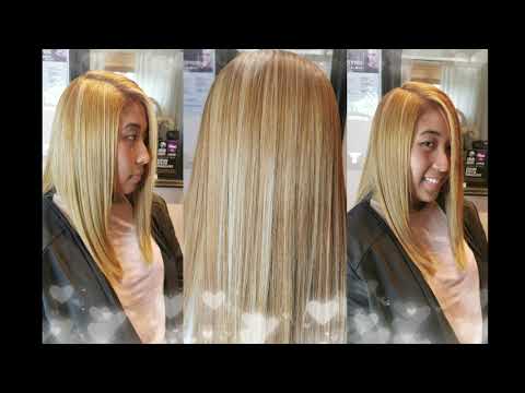 Hair Rebond Treatment, Full Color and Highlights with SMPLEX Treatment ...