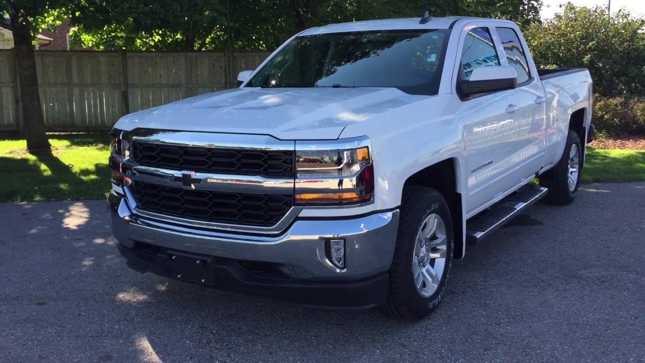 2016 Chevrolet Silverado 1500 4WD Double Cab LT Summit White Roy ...