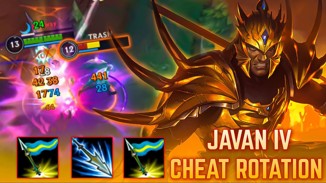 JAVAN IV CHEAT ROTATION ON WILD RIFT - YouTube