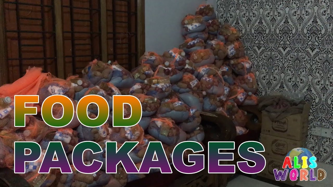 VLOG Getting ready to feed the Poor - Food Package Distribution Part 1 ...