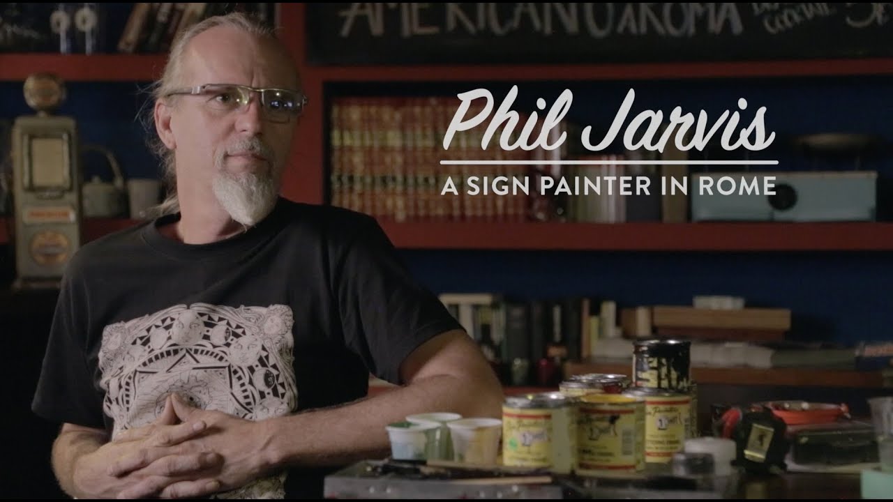 Phil Jarvis - A Sign Painter in Rome (Teaser) - YouTube