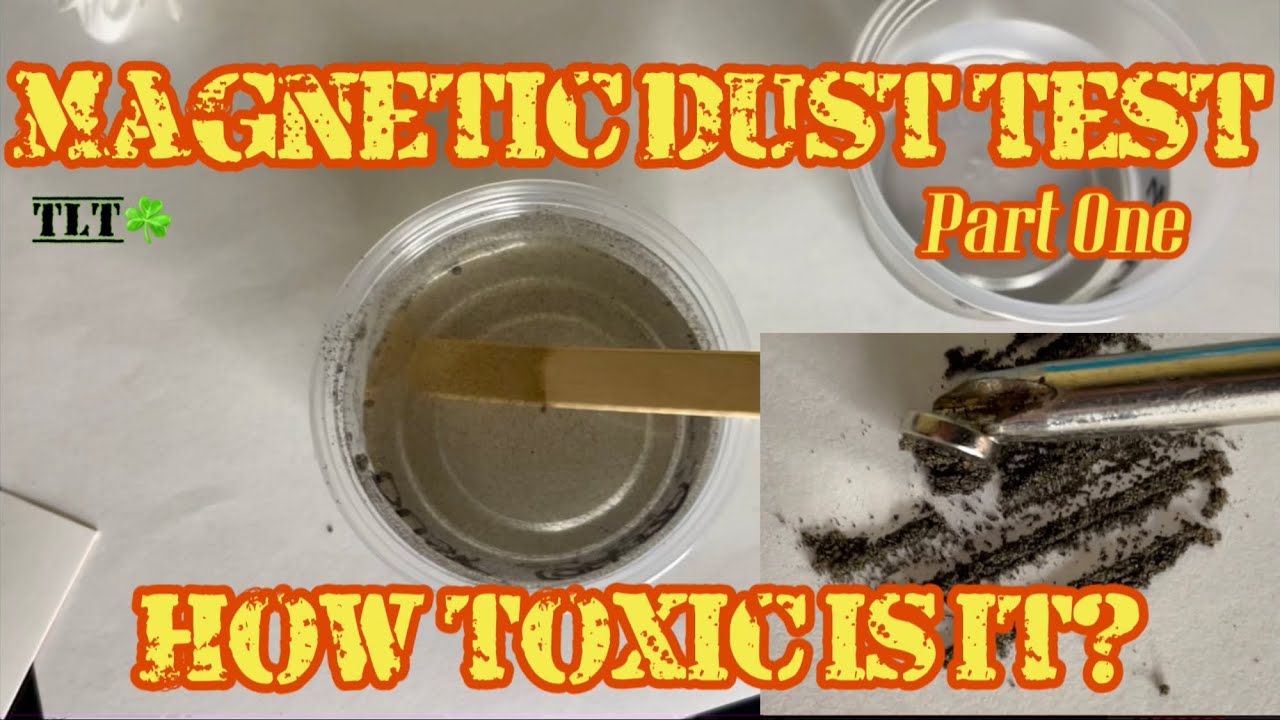 Magnetic dust test. Will it alter life? - YouTube