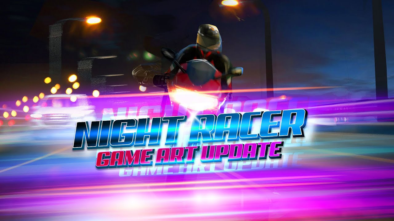 Night Racer - Motorcycle Game Trailer and 3D Animation - YouTube