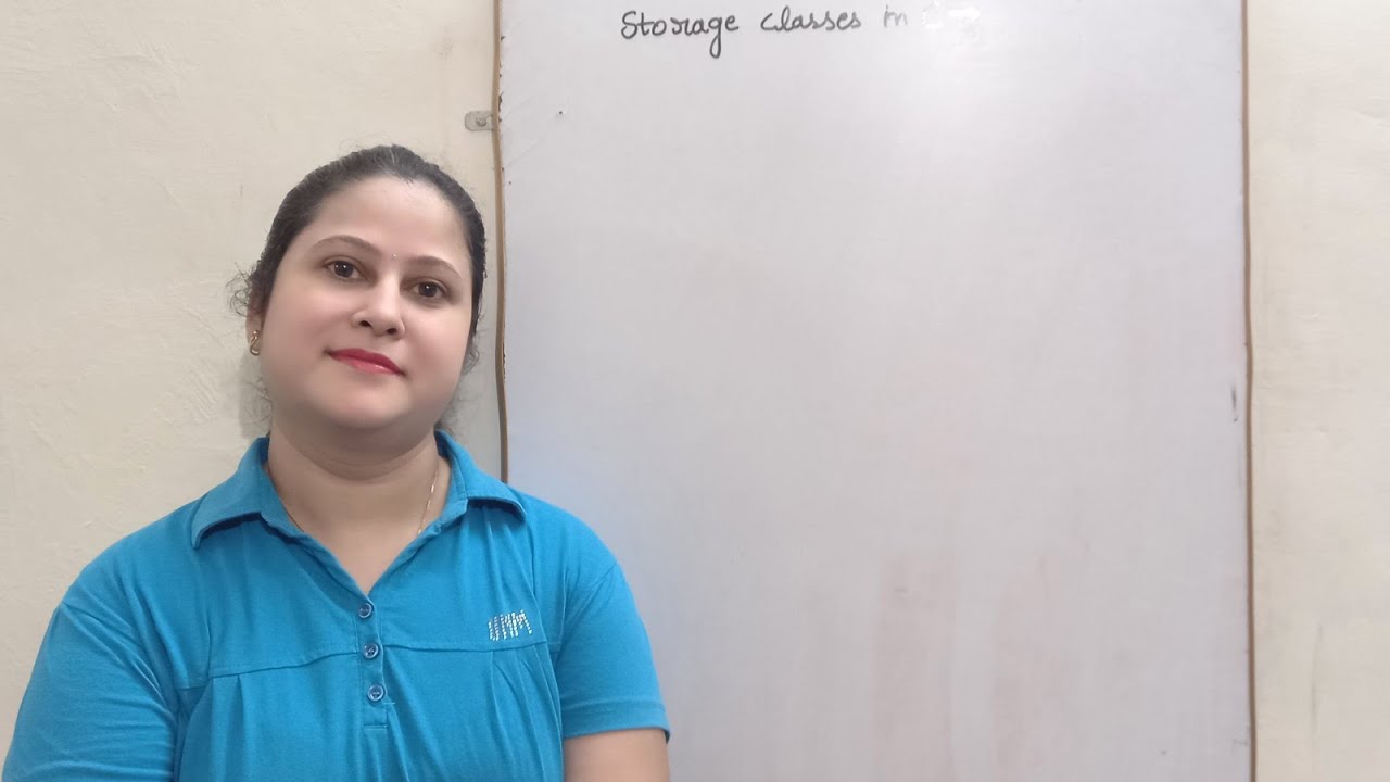 Storage Class In C Languageprogramming In Ctutorial Part1akanksha Computer Classes Youtube