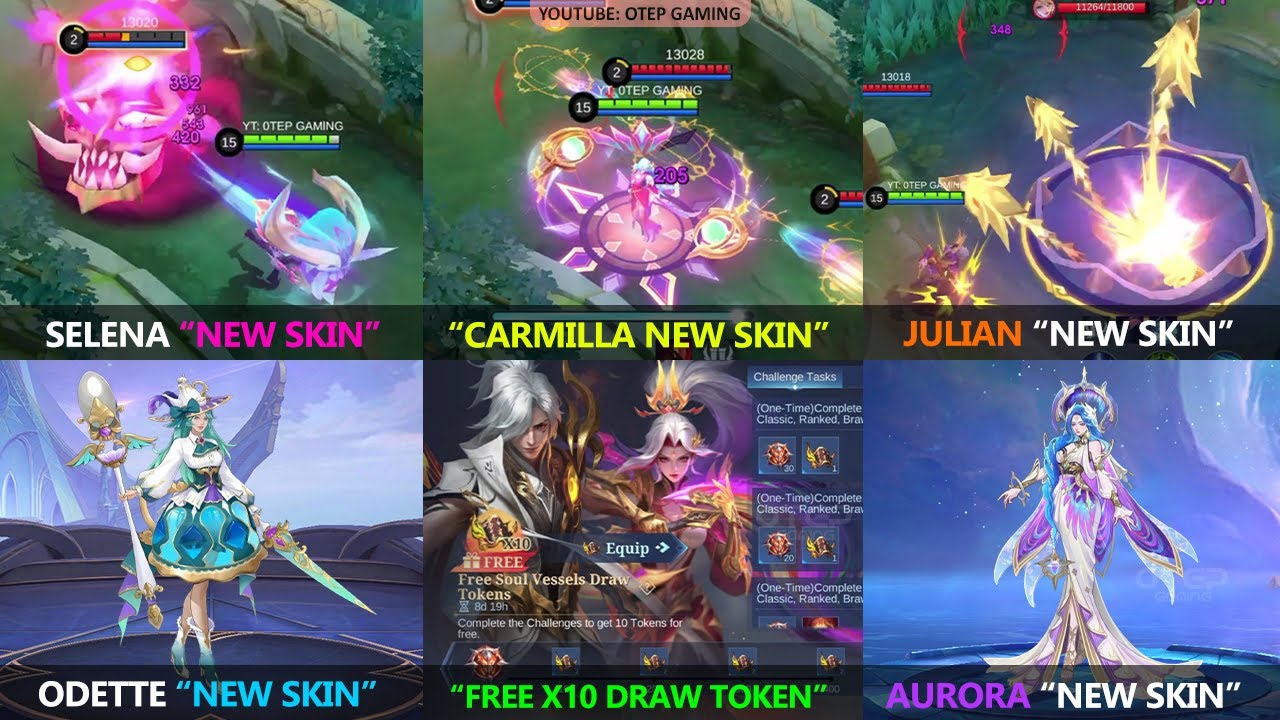 New Skins Gameplay and Latest MLBB Update... - YouTube