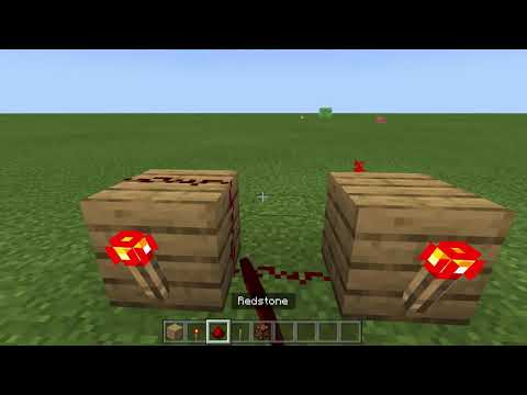 how to make a redstone flicker machine in Minecraft - YouTube
