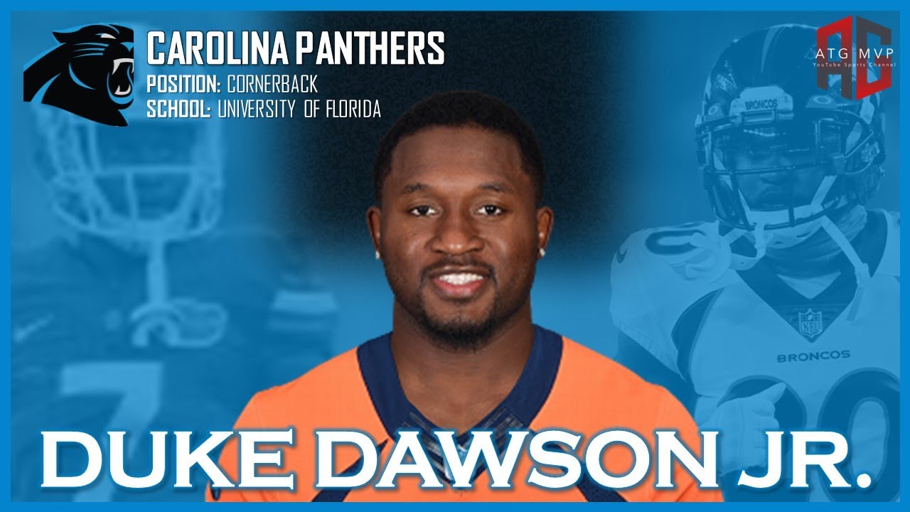 CAROLINA PANTHERS: Duke Dawson Jr. ᴴᴰ - YouTube