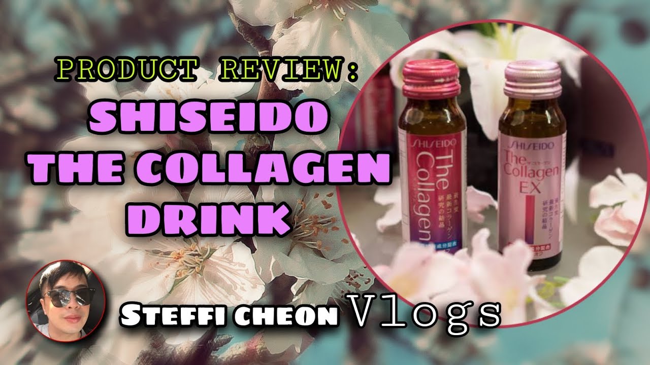 Shiseido the Collagen drink | Review | Steffi Cheon Vlog - YouTube