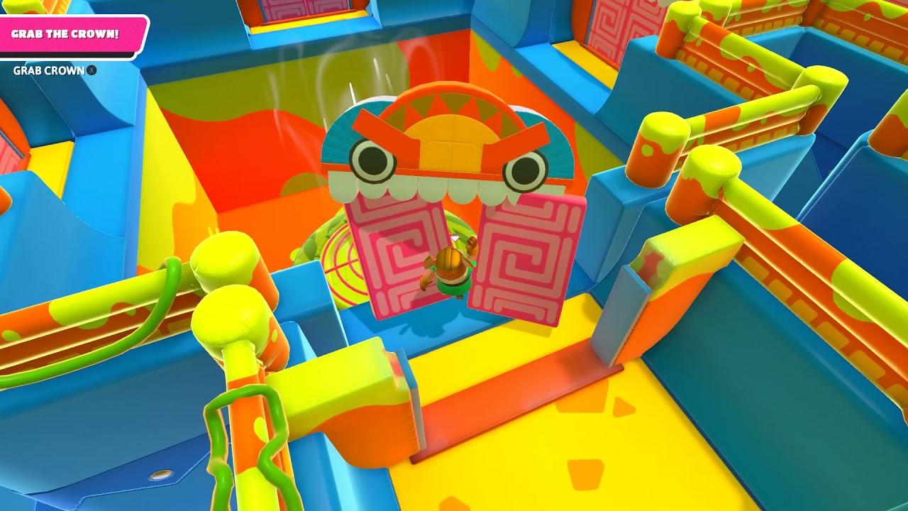 Fall guys S5-Lost temple weird win - YouTube