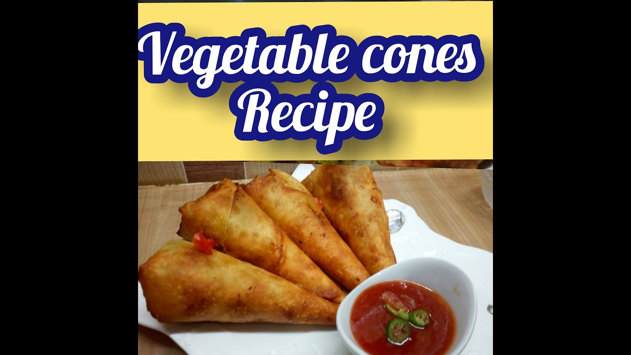 Vegetable cones recipe - YouTube