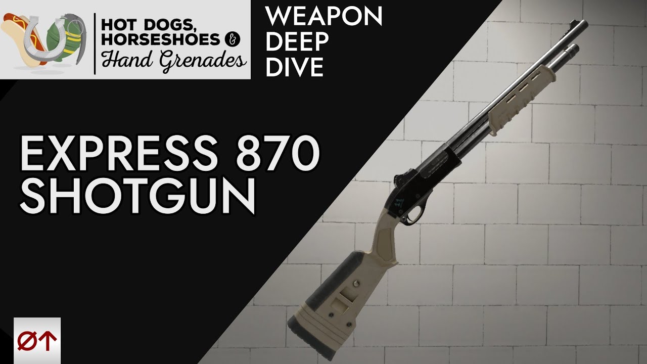 Express 870 shotgun // H3VR Weapon Deep Dive - YouTube