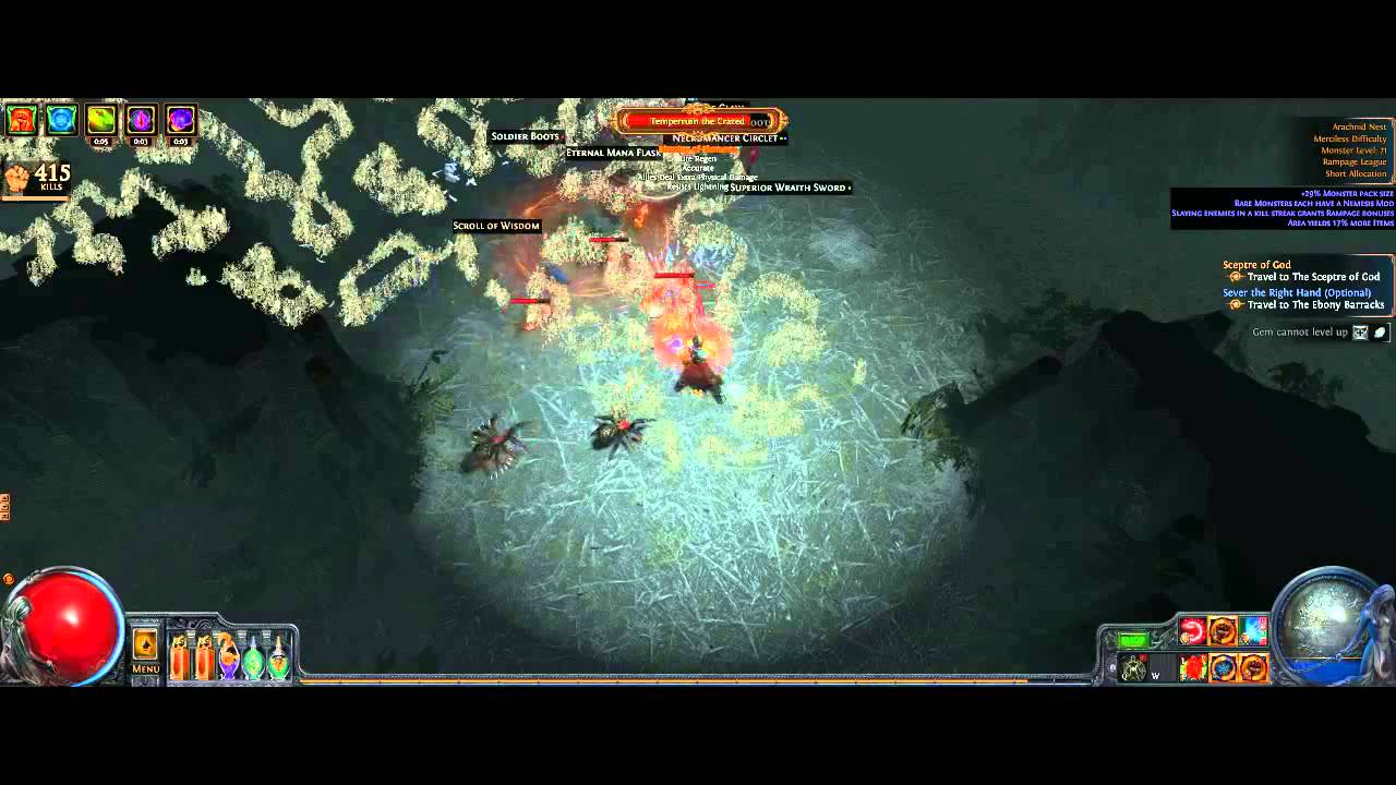 PoE - Chin Sol Ice Shot Proliferation! - YouTube