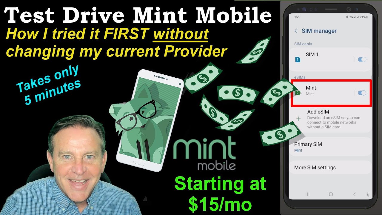 🔴Mint Mobile Test Drive - How to try it on your phone without changing ...