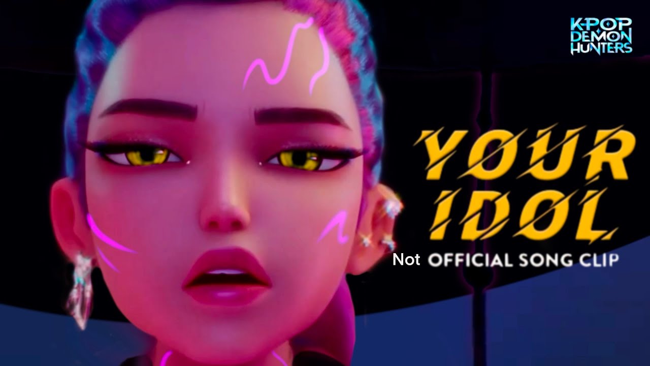 Your Idol" Not Official Song Clip | KPop Demon Hunters / huntrix ...