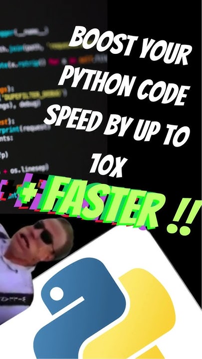 🚀 Boost Your Python Code Speed by Up to 10x! ⚡🐍 - YouTube